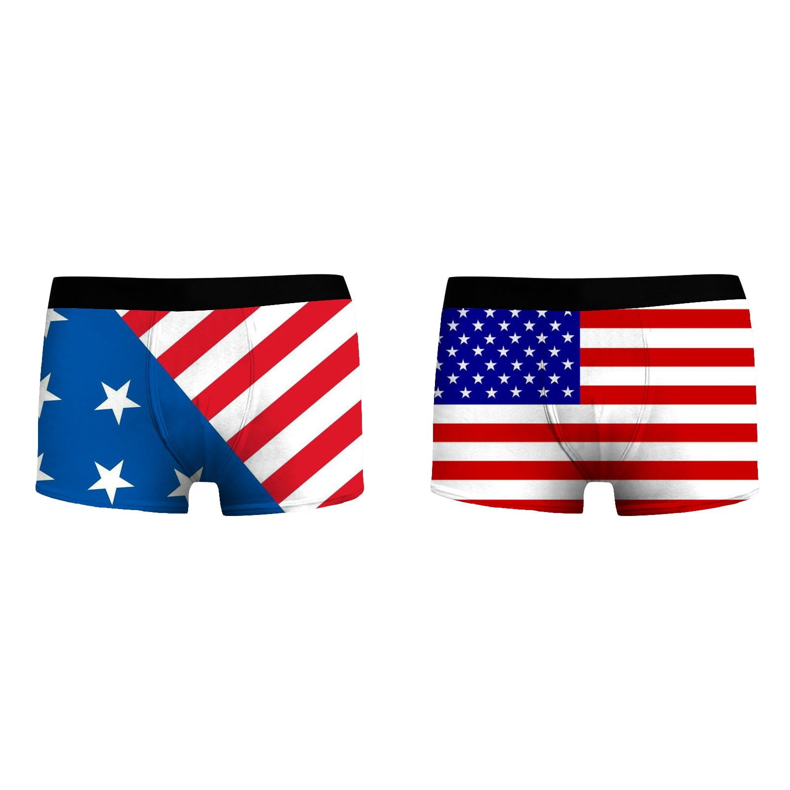 PFWOWB 2Pcs Men's Briefs Underwear Mens Underwear 3D Printed Breathable ...