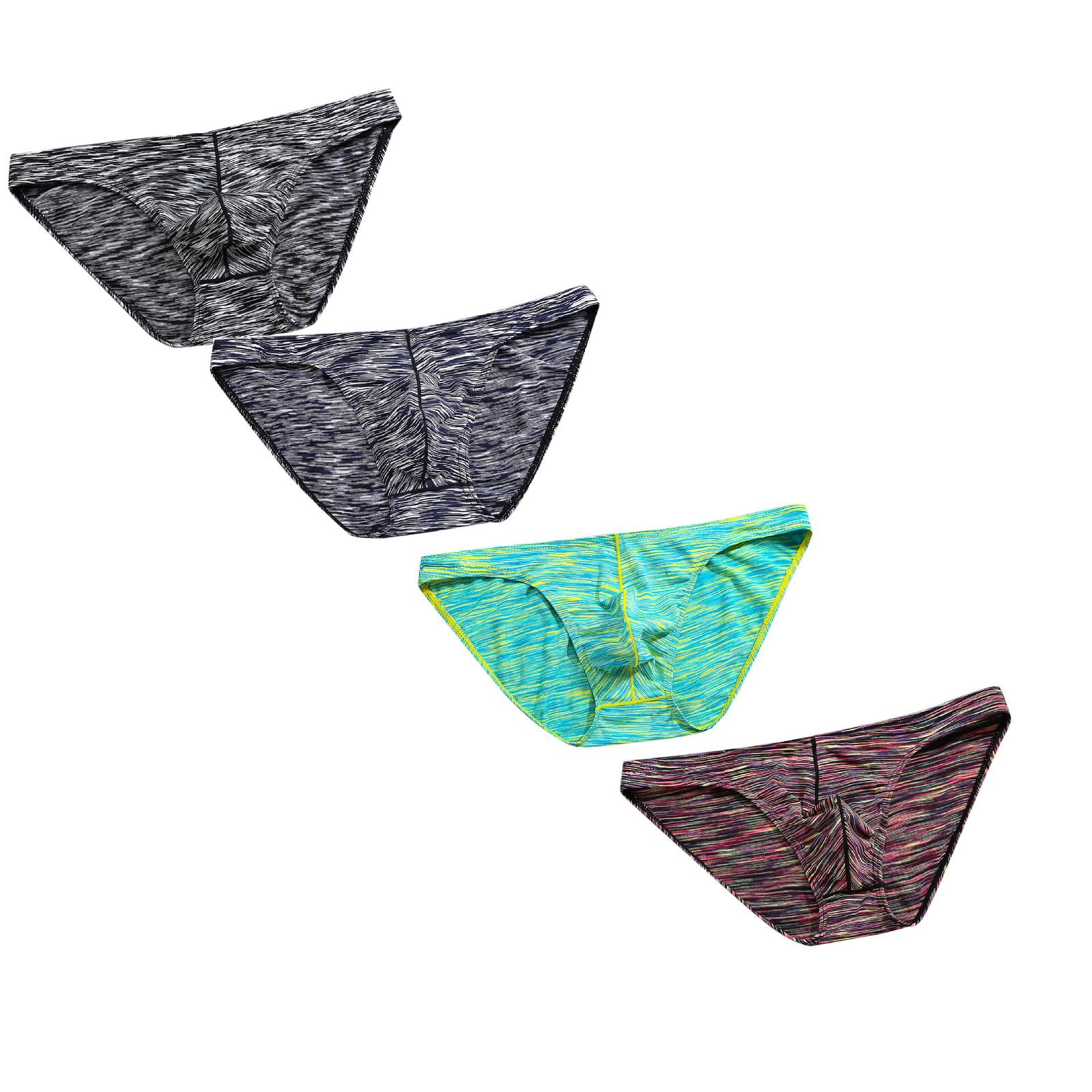 PFWOWB 4Pcs Underwear Men Pack Briefs Men's Triangle Shorts Are Fun ...