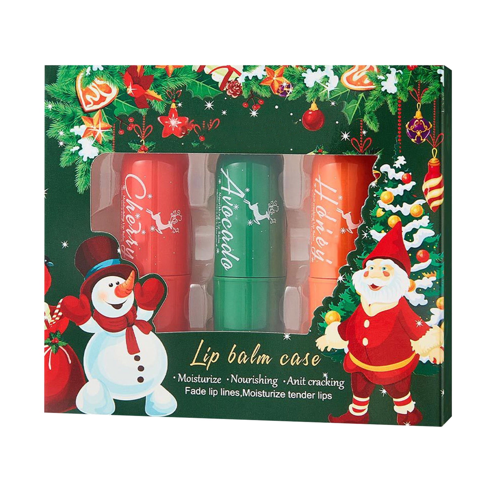 PFWOWB Lip Balm Hydrating Lip Hydrating Women 3 Pcs Lip Set Women Small ...