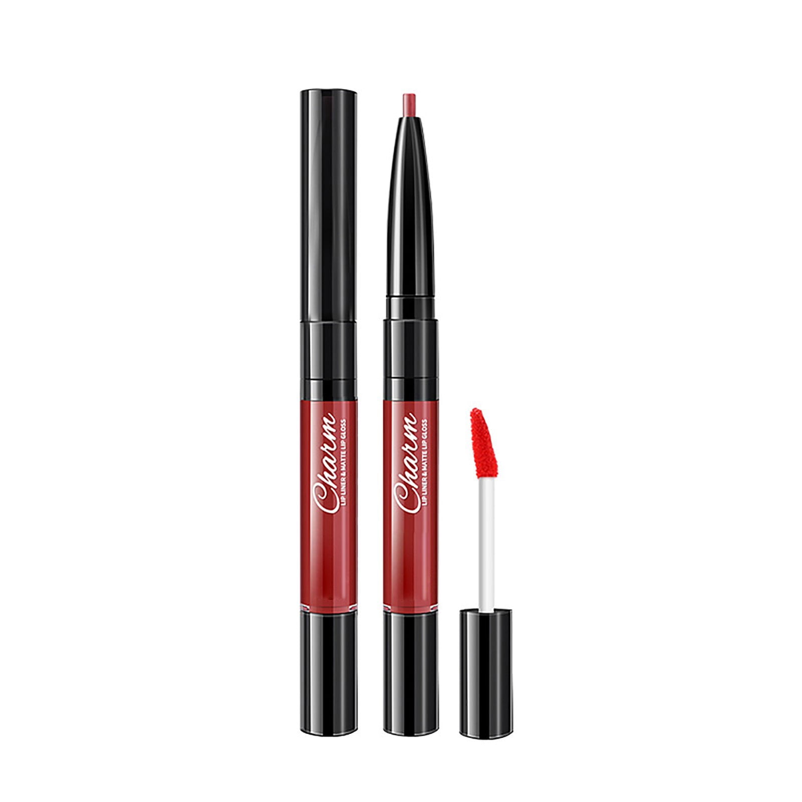 PFWOWB Long Lasting Lipstick Lipstick Enamel Stick Lip Liner Double ...