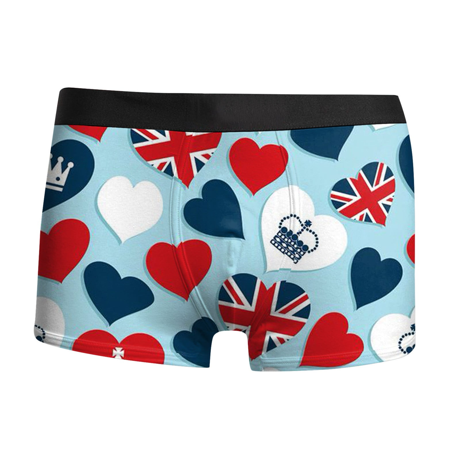 Pfwowb Panties For Men Mens Underwear Breathable Trend Novel Digital 3d Printed Underwear