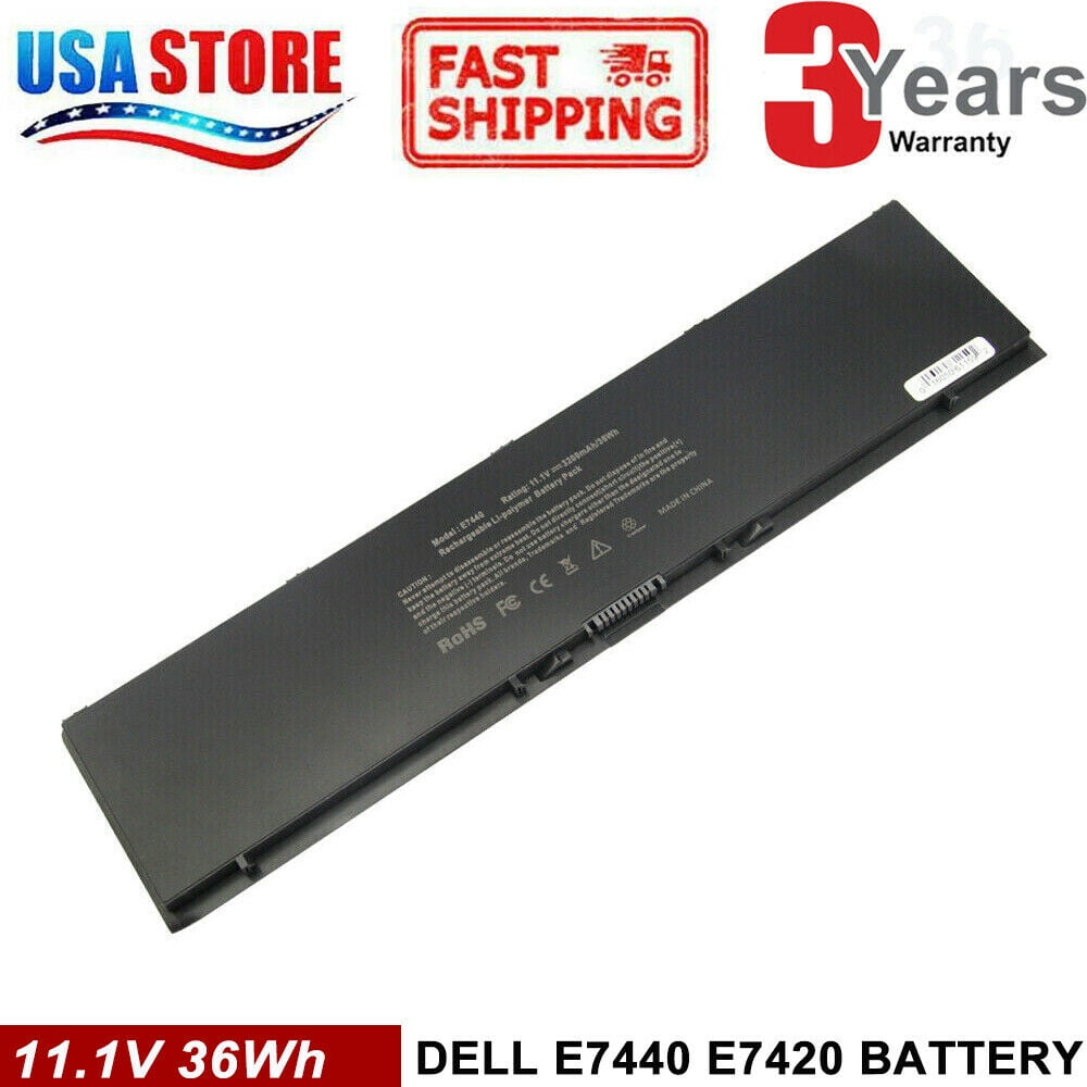 PFXCR Laptop Battery for Dell Latitude 14-7000 E7440 E7450 E7420 7450 ...