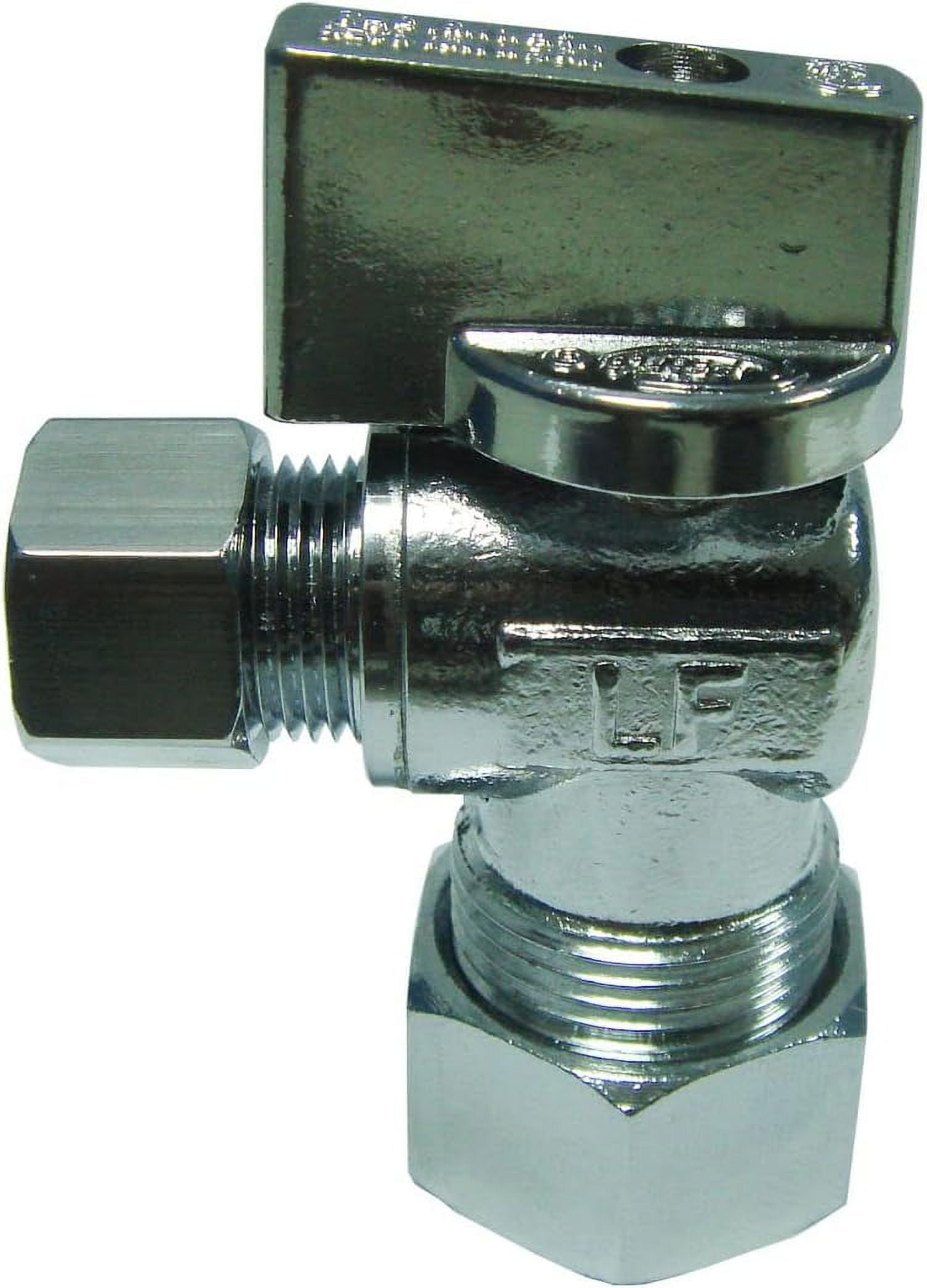 PFXQAC32C Low-Lead Compliant Quarter-Turn Angle Stop - Chrome - Walmart.com