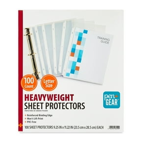 3 Ring Binder Page Protectors