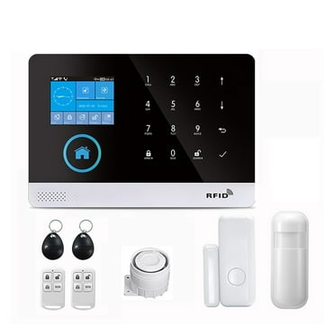 Smart Alarm Built-in Antenna Door Gap Sensor PIR Motion Detector ...