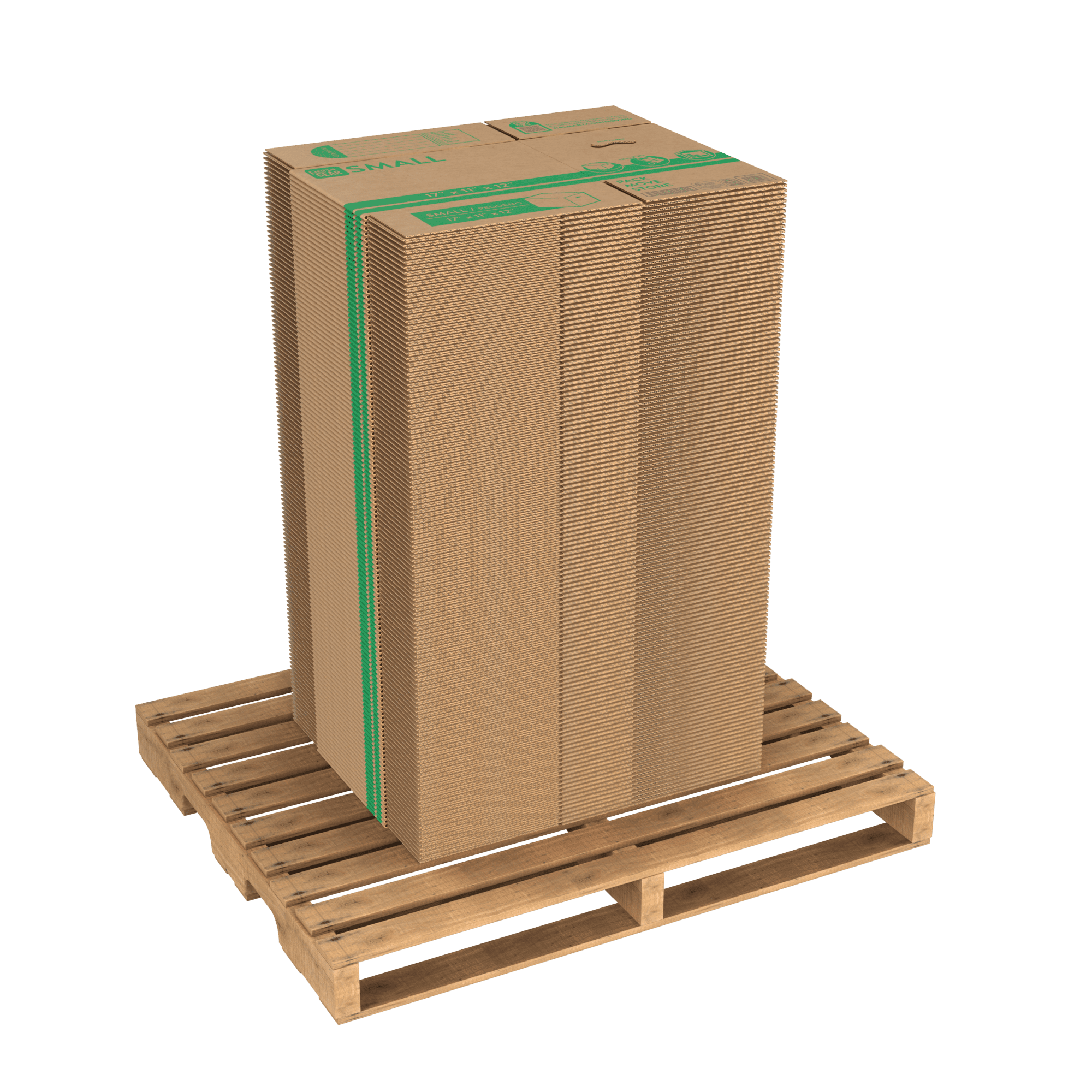 PG 17x11x12.25 Small Moving Box 200 Count - Walmart.com