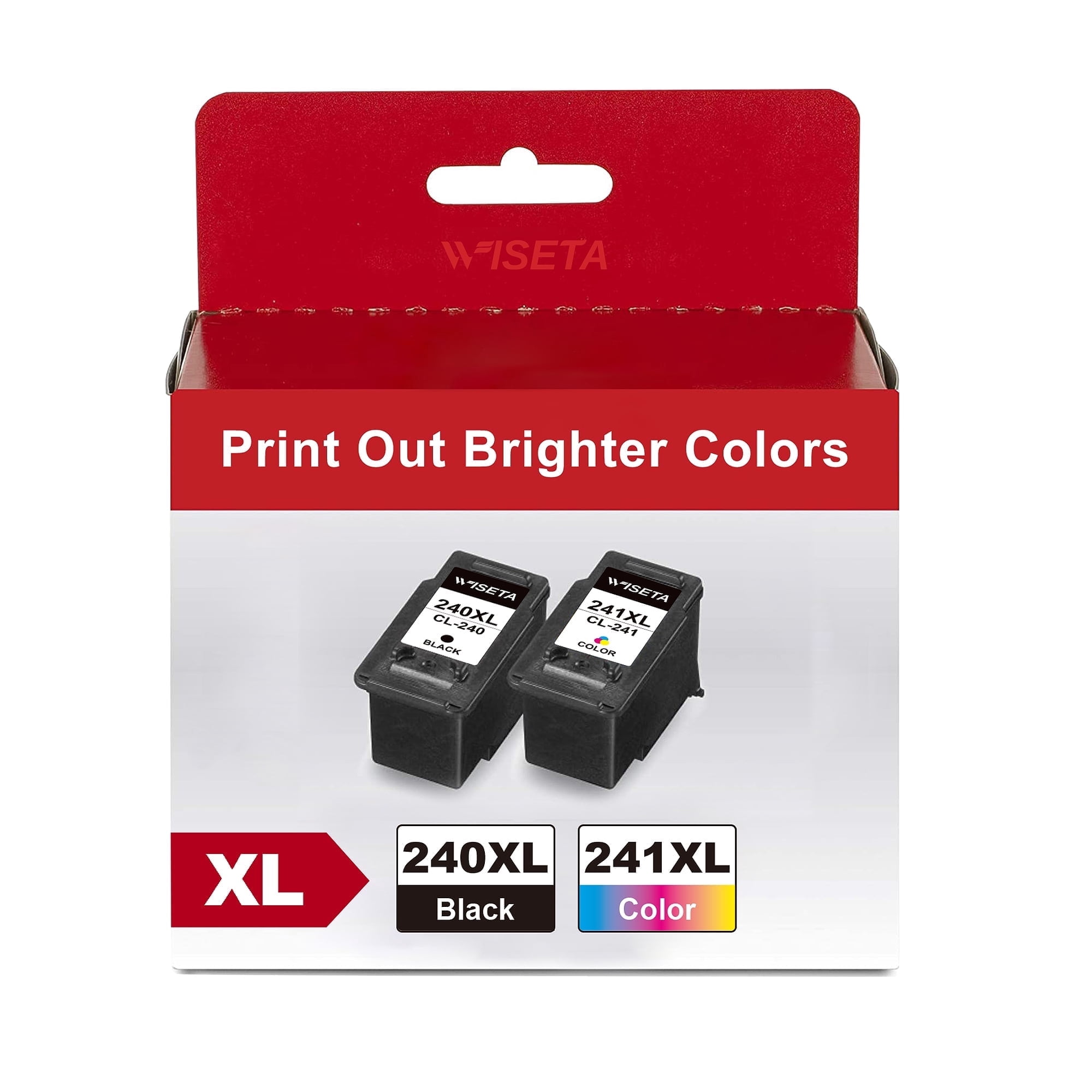 WISETA PG-240XL/CL-241XL Replacement Ink Cartridges for Canon MG3620 ...