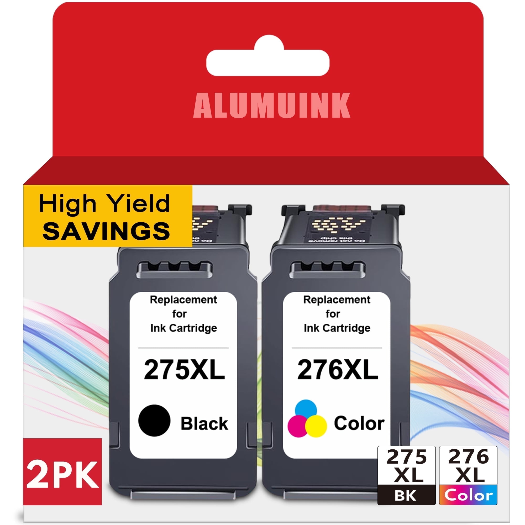 Canon 275XL 276XL High Yield Inkjet Black/Color Combo Cartridge for ...
