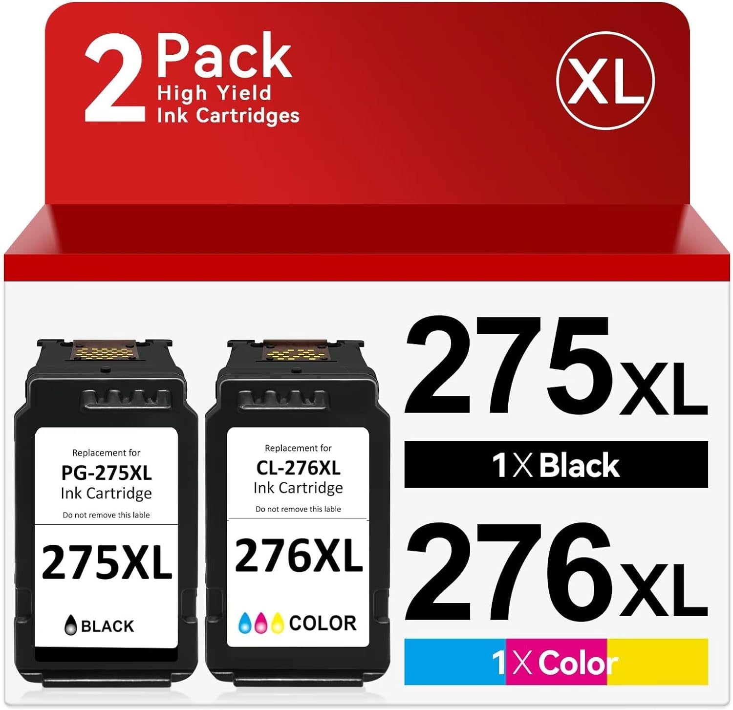 PG-275XL/CL-276XL Compatible for Canon Ink 275 and 276 PG-275XL CL ...