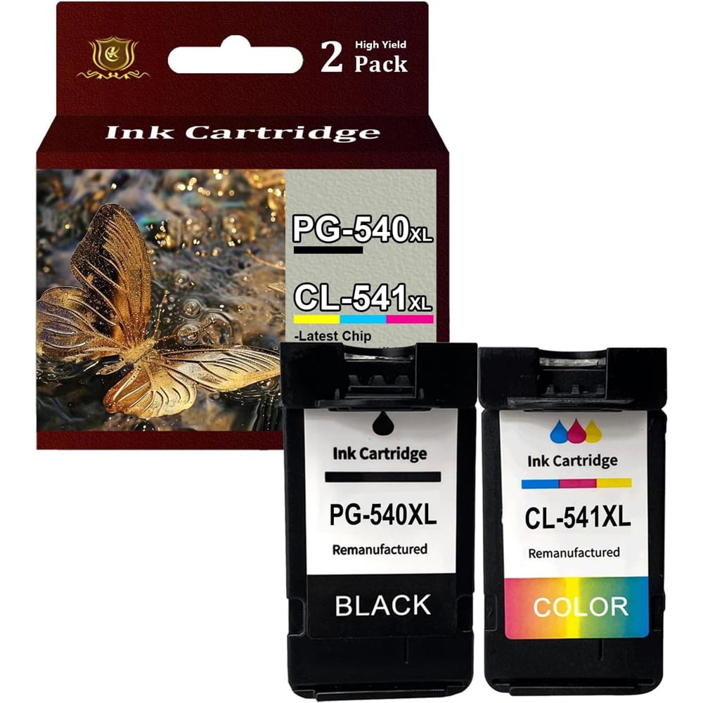 PG-540XL/CL-541XL Ink Cartridges Replacement for Canon PG540XL CL541XL ...