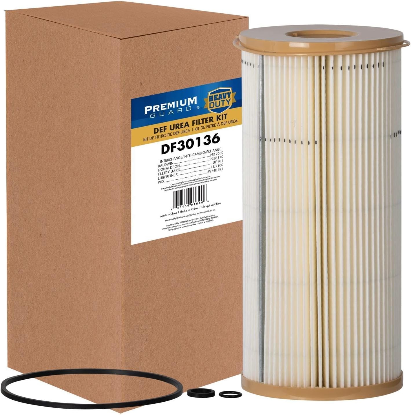PG Diesel Fuel Filter DF30136 | Fits 2008-2017 Mack MRU, 2001-2010 ...