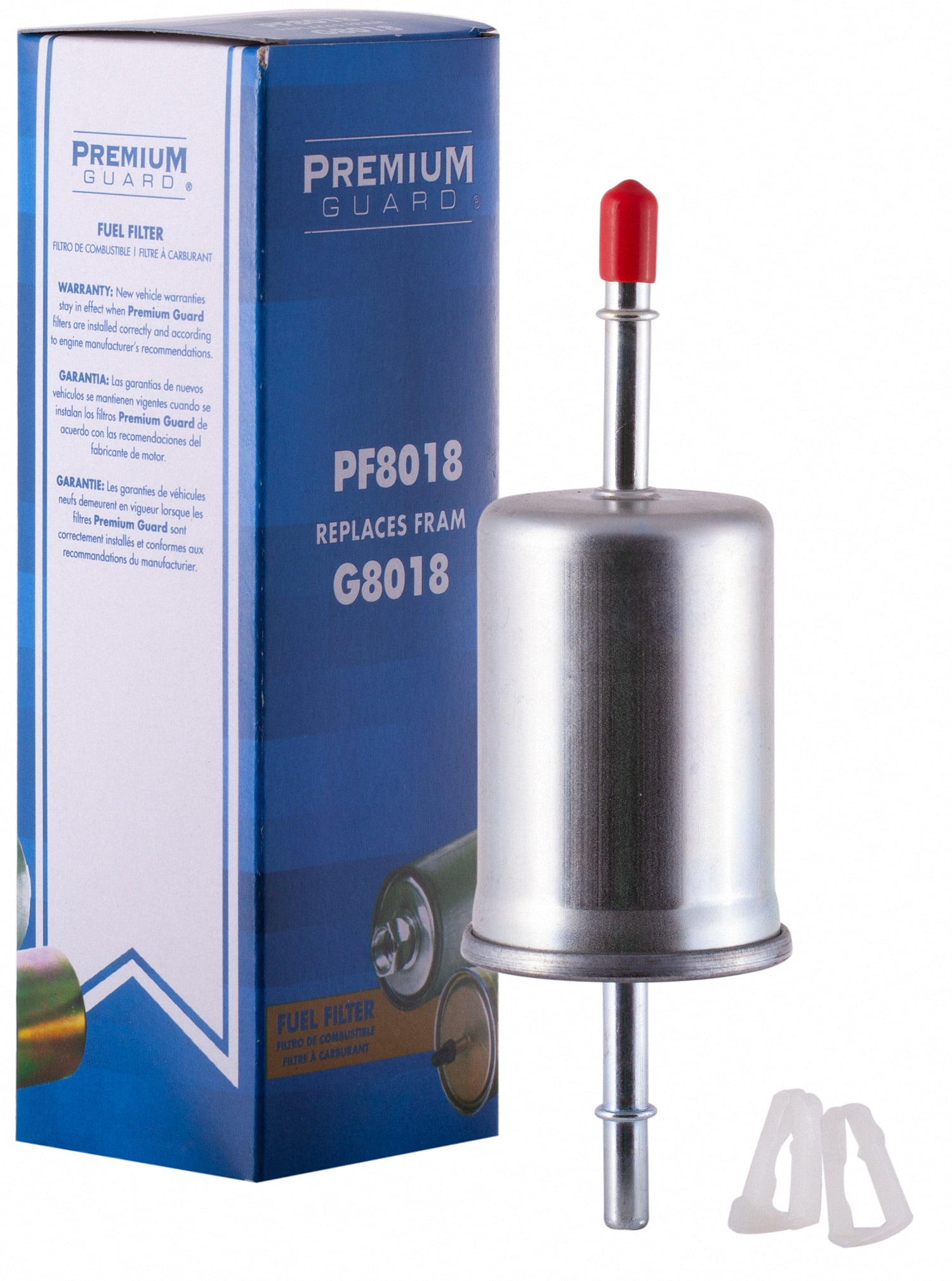 PG Fuel Filter PF8018 | Fits 1998-18 Chevrolet, Ford, Jaguar, Lincoln ...
