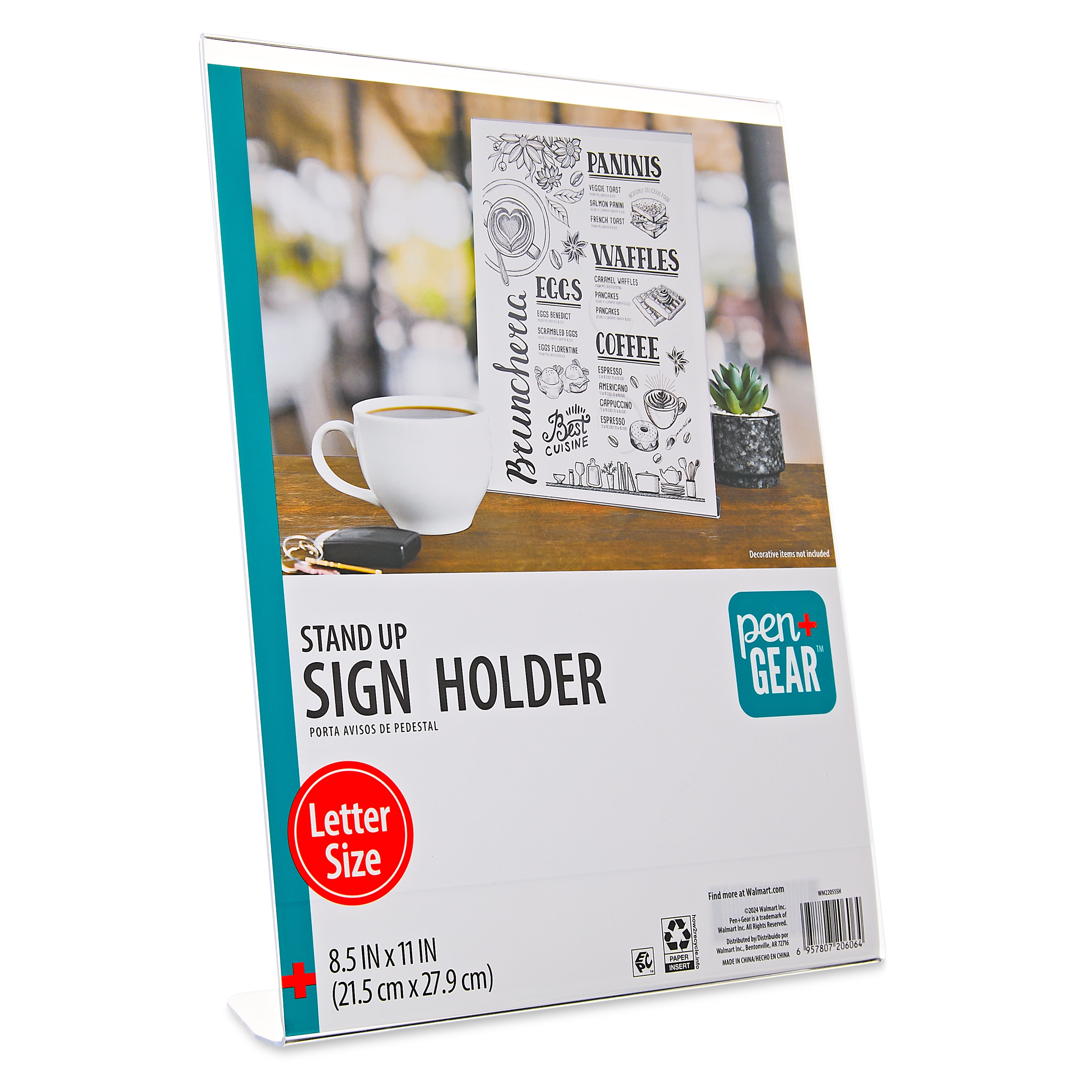 PG STANDUP SIGN HOLD - Walmart Business Supplies