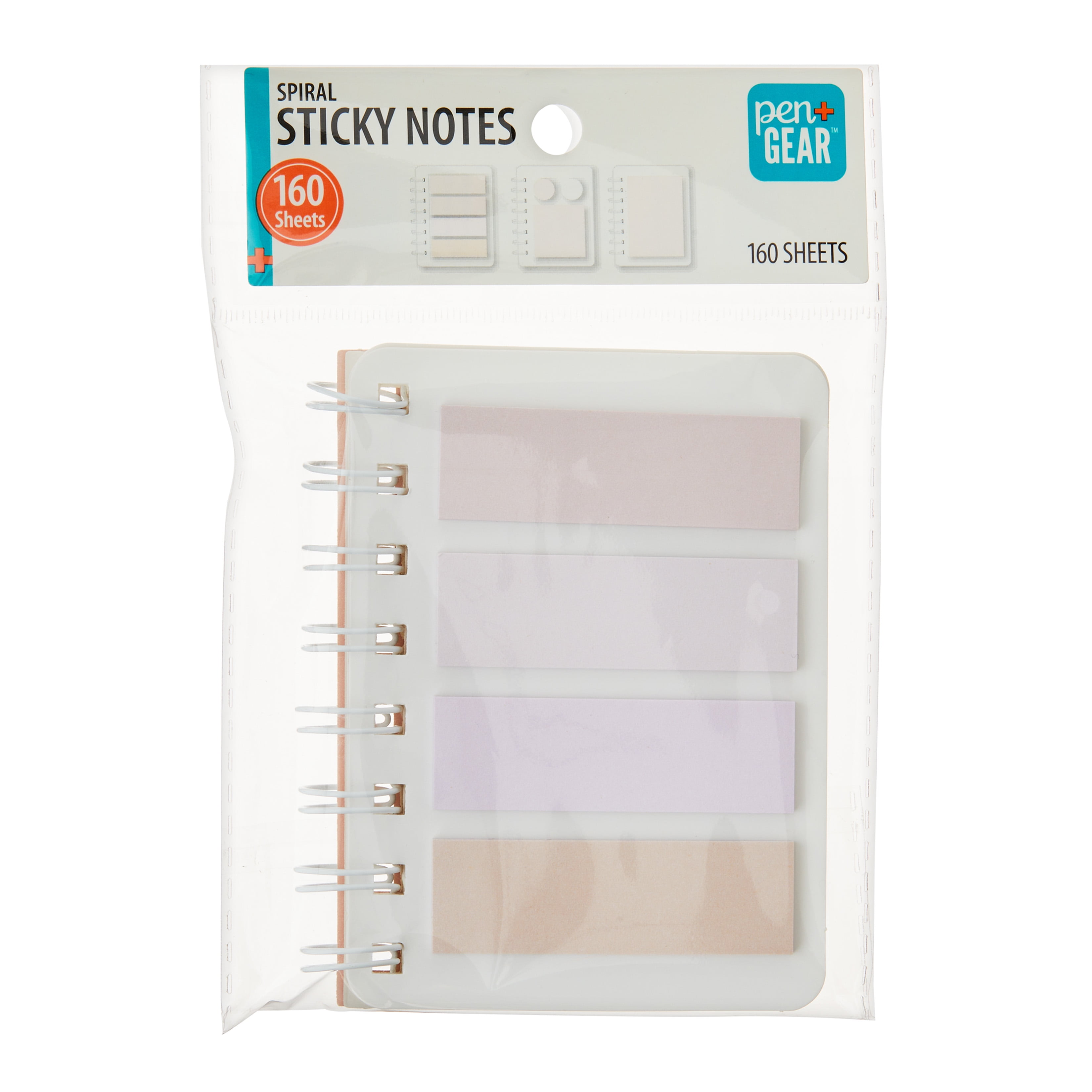 Pen+Gear Sticky Notes Pink 3 Pads, 1 Pack - Walmart.com
