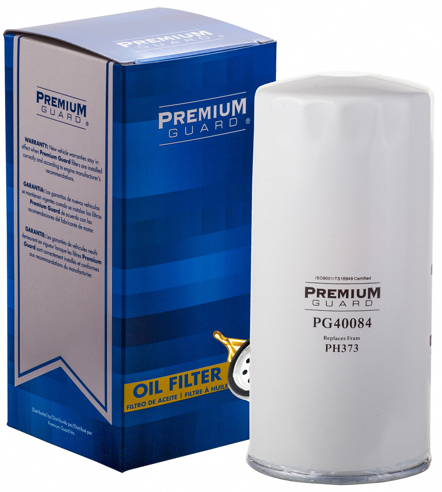 PG Standard Oil Filter PG40084 | Fits 1982-1975 Chevrolet C10, K10, K20, 1990-79 C70, 1984-76 ...