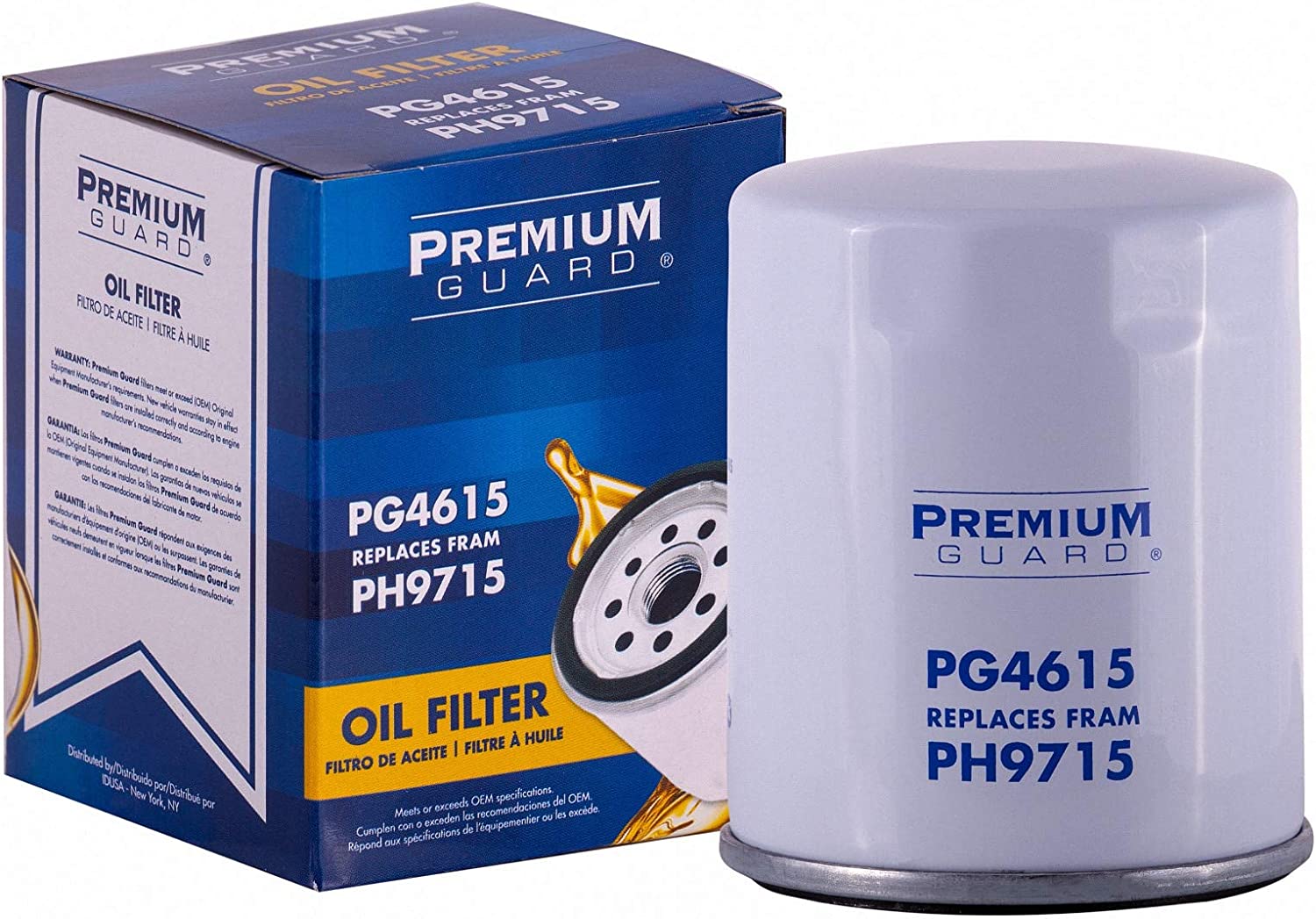 PG Engine Oil Filter PG4615 | Fits 2001-2025 Subaru Forester, Outback ...