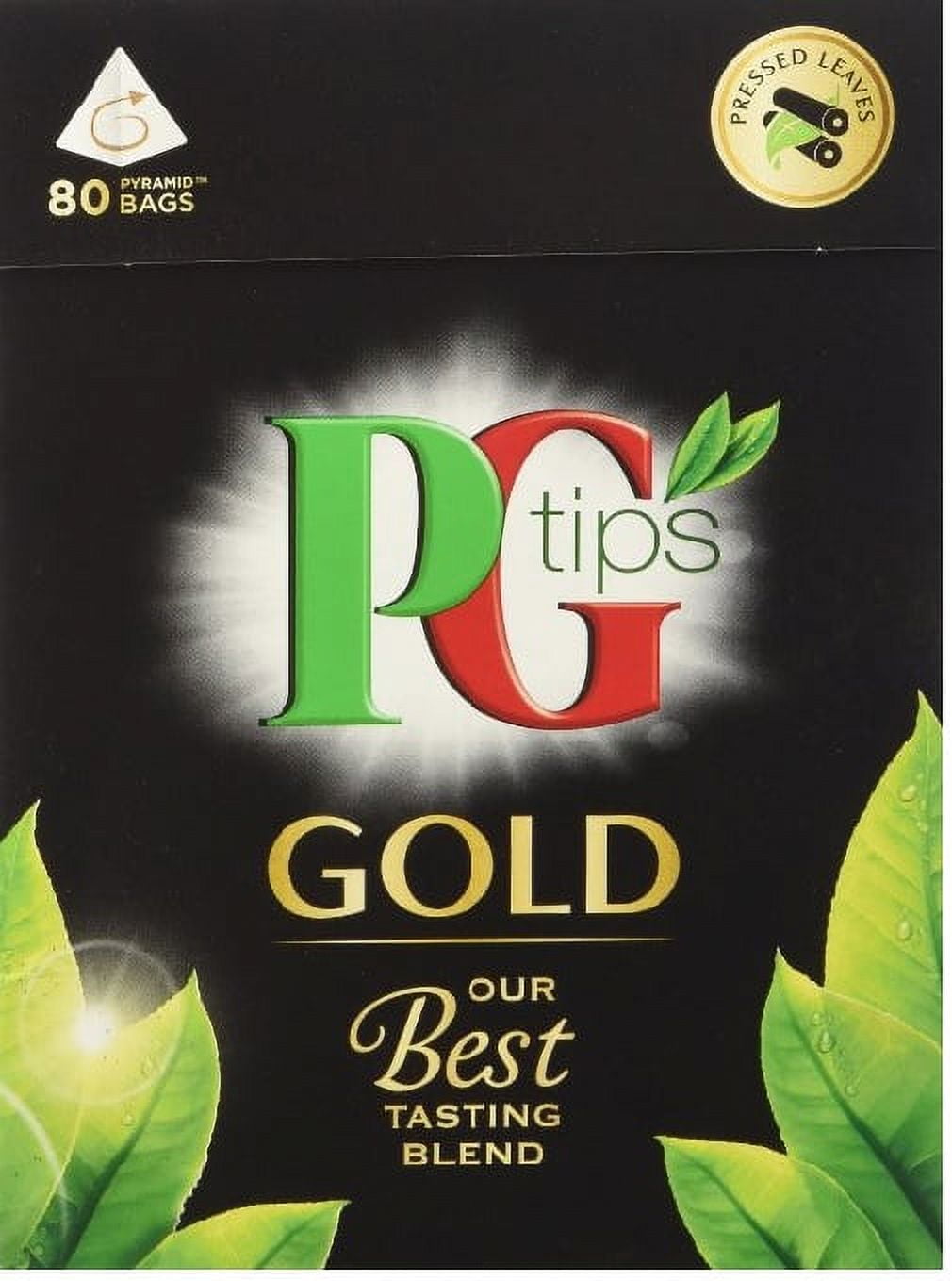 PG Tips Gold Best Tasting Blend (80 Tea Bags) - Walmart.com