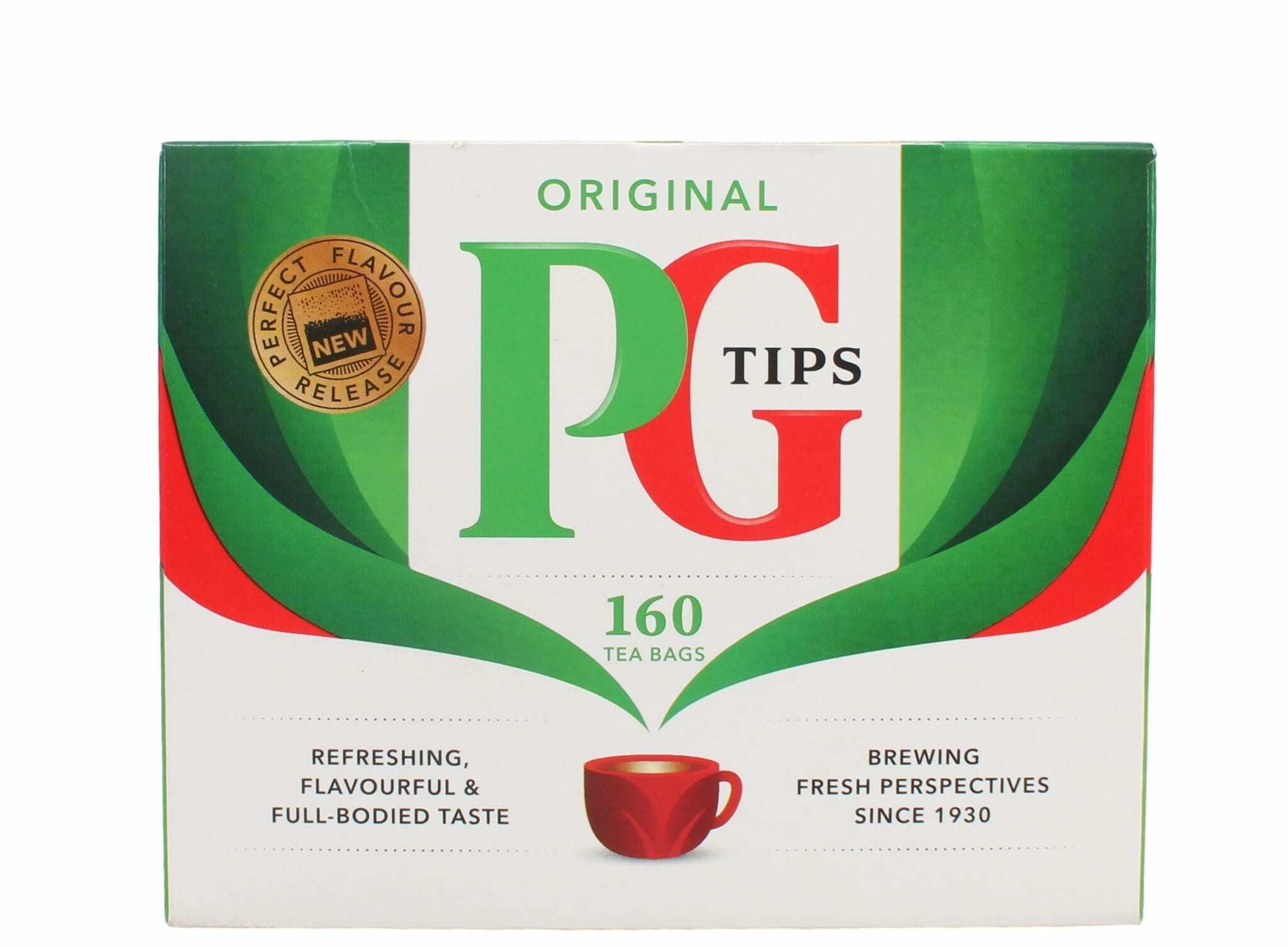 PG Tips,Tea Bag, 160-Count Boxes Pack of 2 - Walmart.com