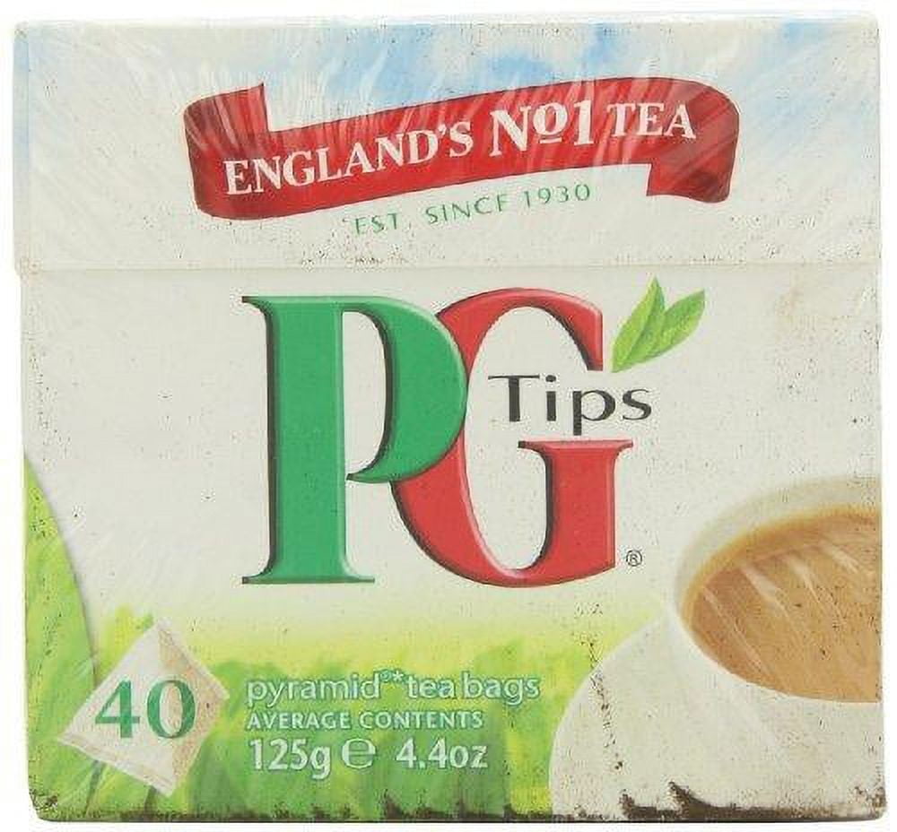 PG Tips Original 40 Ct Tea Bags - Walmart.com