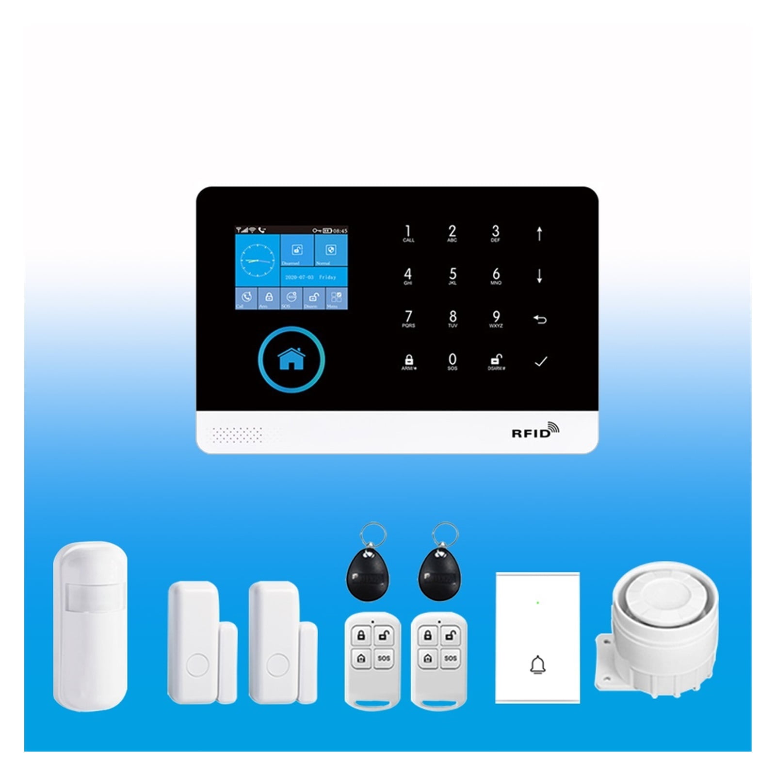 PG103 Alarm System For Home Burglar Security Tuya House App Control ...