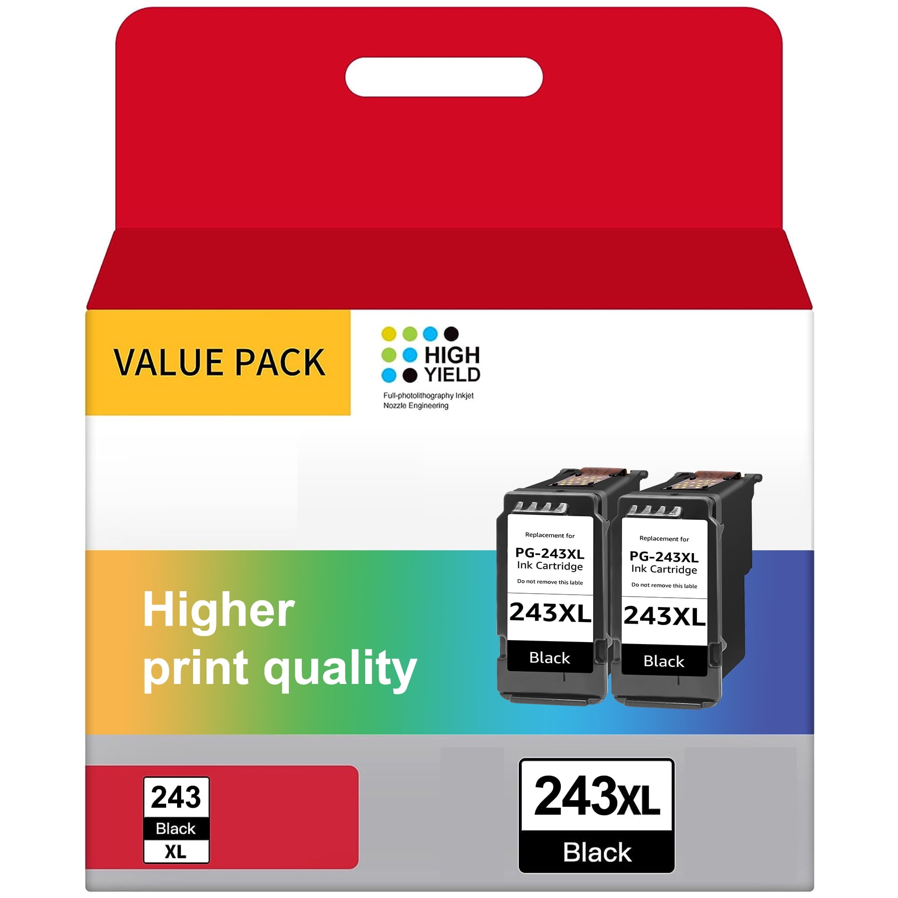 PG243 PG-243 Black Ink Cartridge for Canon Series Printer Canon PG-243 ...
