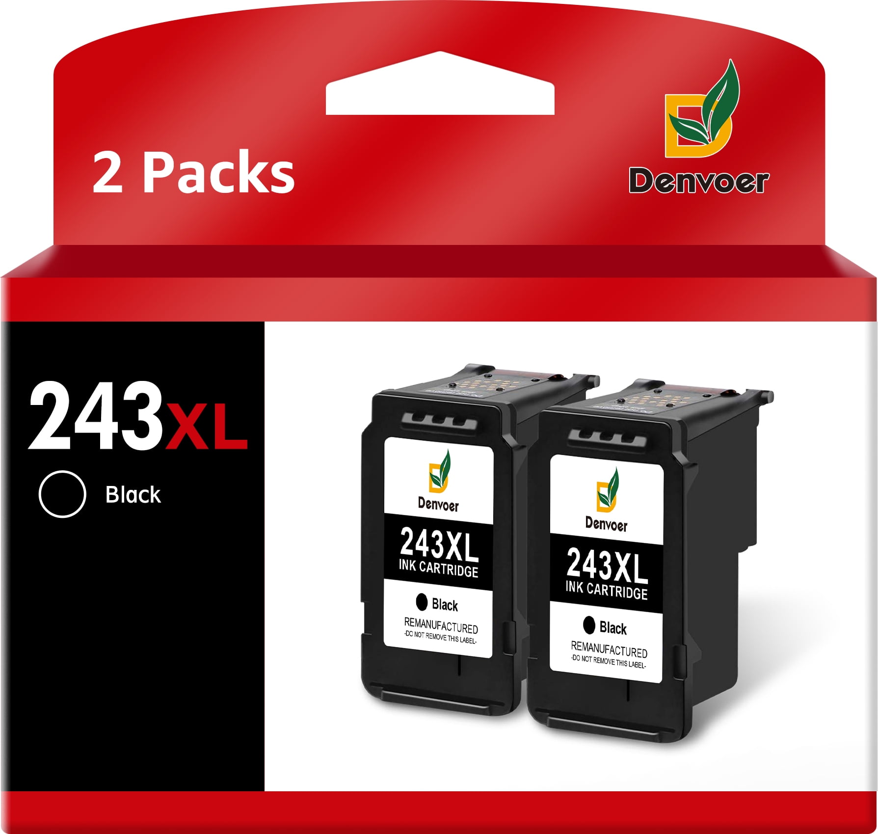 Canon PG-243 Black Ink Cartridge, Pigment-Based Ink for Canon Series ...