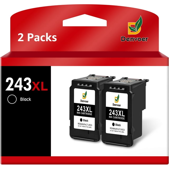 Canon PG-243 Black Ink Cartridge, Pigment-Based Ink for Canon Series ...