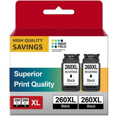 Canon 260XL/261XL Ink Cartridges Value Pack for PIXMA TS5300, TS5320 ...