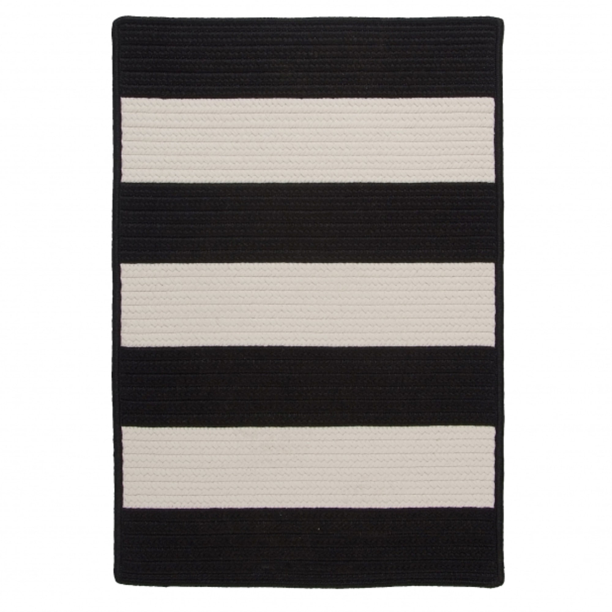 PG44R108X144S Pershing - Black 9x12 Rug, 100% Polypropylene - Rectangle ...
