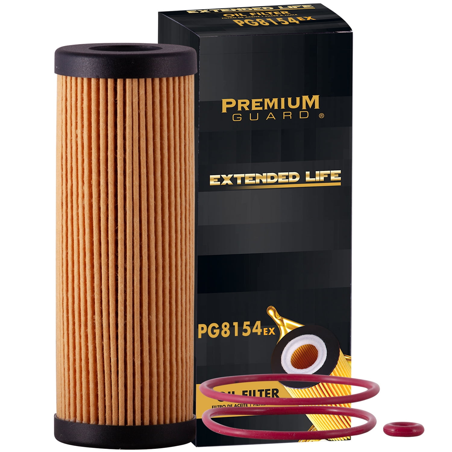 Premium Guard Extended Life Oil Filter up to 10k Miles PG8154EX | Fits ...