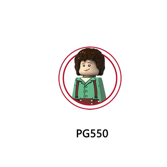 PG8160 Bricks Movie Novel Series ABS Plastic Assembly Building Blocks ...