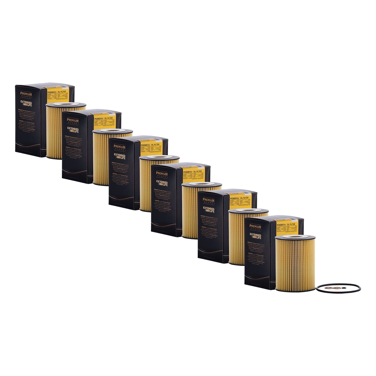 PG99091EX-6PK Extended Life Oil Filter up to 10,000 Miles | Fits 2008 ...