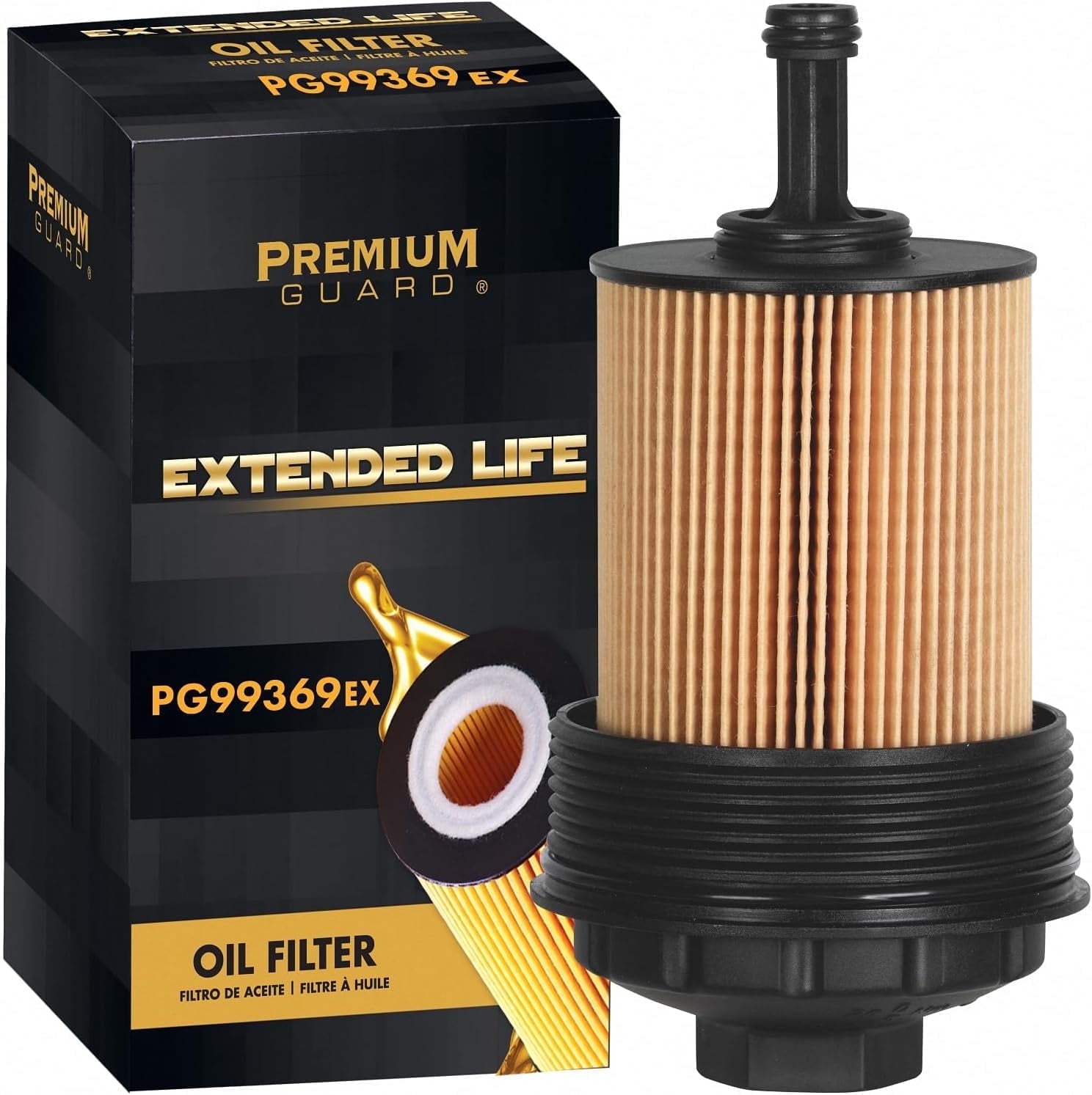 Premium Guard Extended Life Oil Filter up to 10k Miles PG99369EX | Fits ...