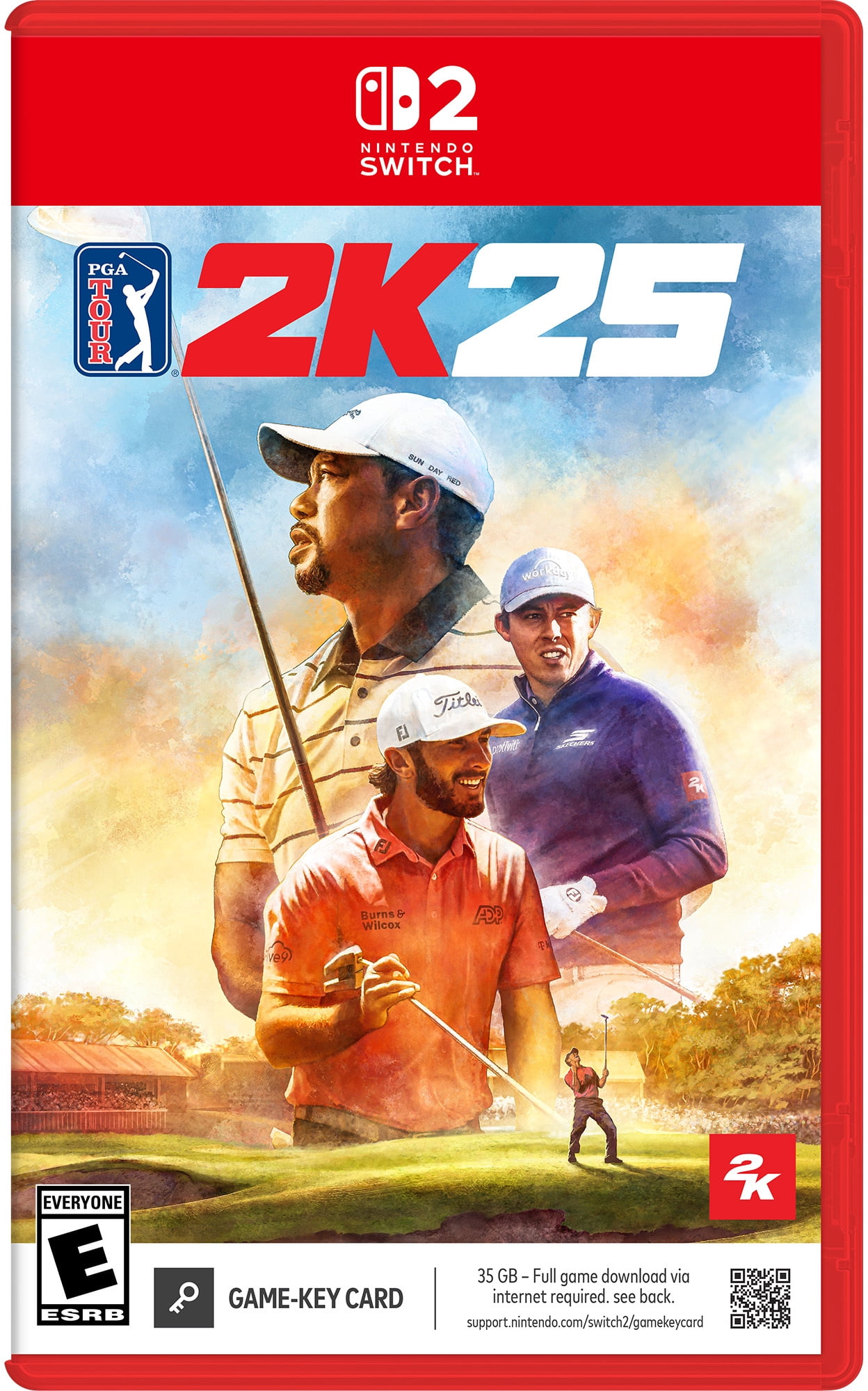 PGA Tour 2K25 (Game-Key Card) for Nintendo Switch 2 - Walmart.com