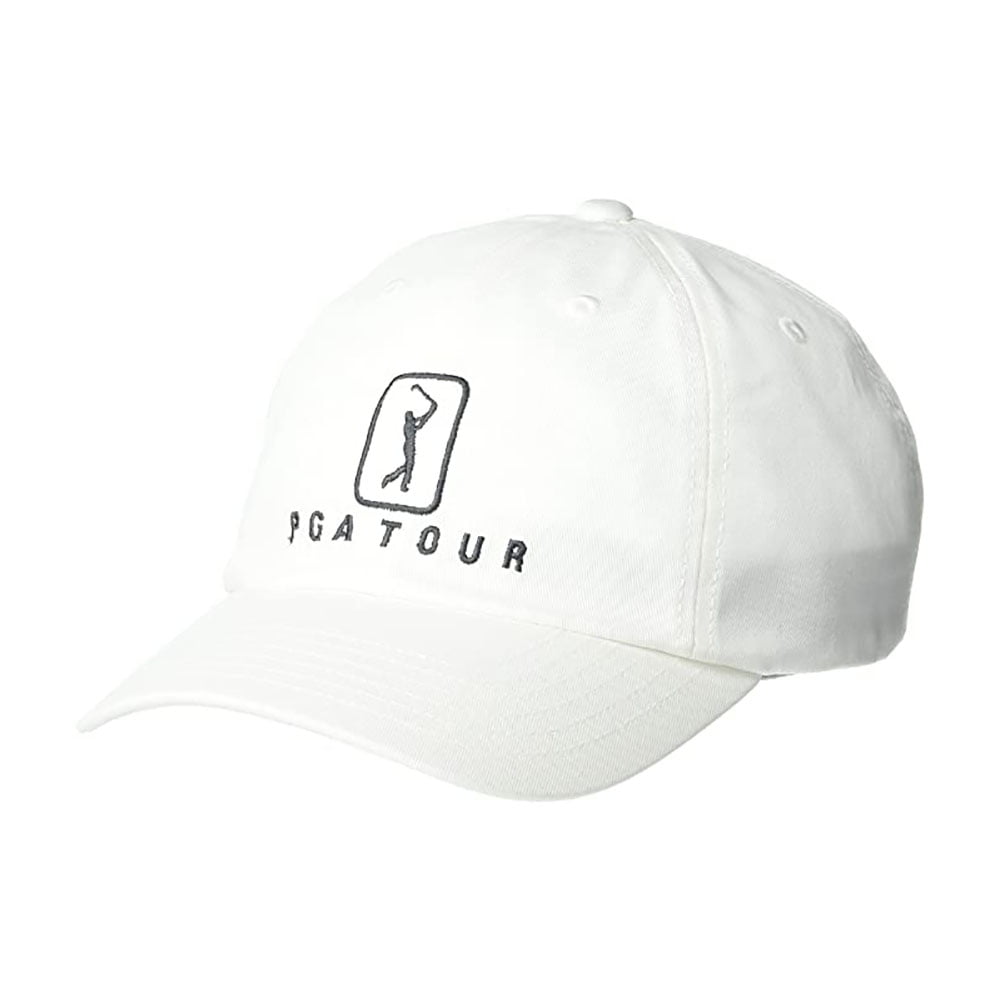 PGA Tour '63 Classic Golf Cap, Adjustable Hook and Loop Closure, 100% ...