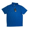 PGA Tour Men's Golf Performance 3 Button Placket Polo Shirt (Turkish ...