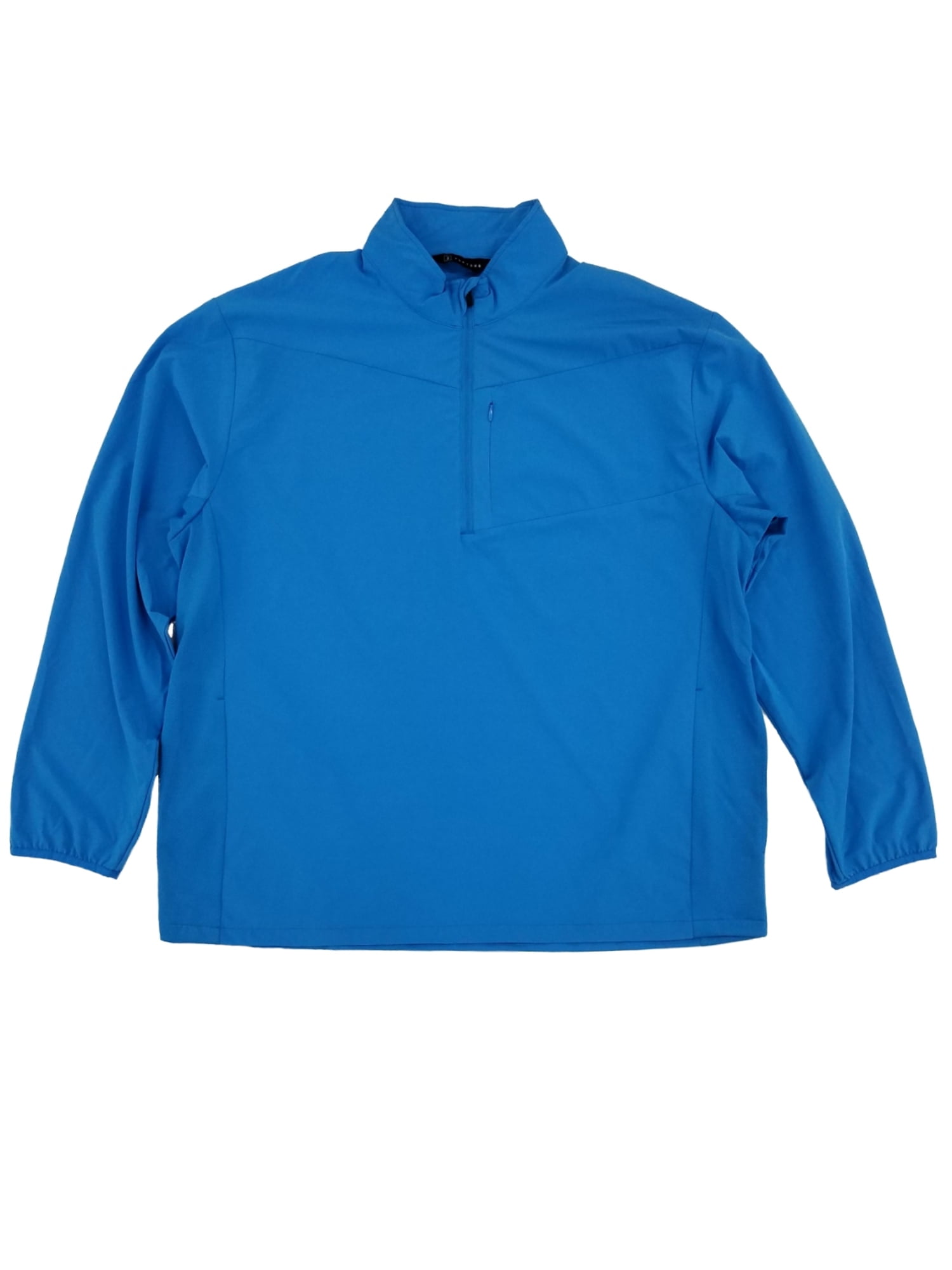 PGA Tour Mens Ibiza Blue Long Sleeve Half Zip Pullover Golf Jacket XXL ...