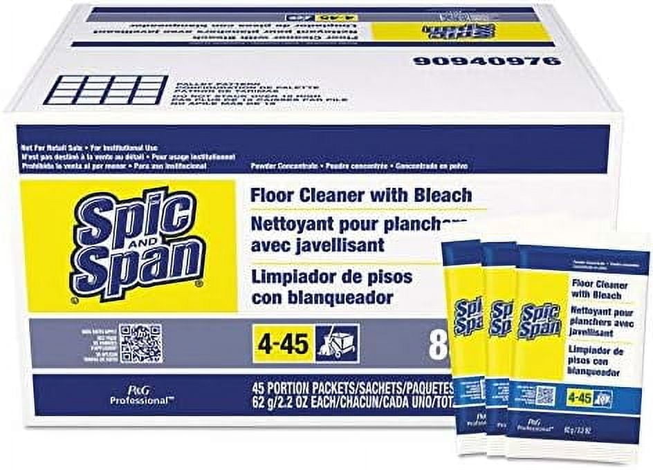 PGC02010 - Bleach Floor Cleaner Packets, 2.2 Oz. Packets - Walmart.com
