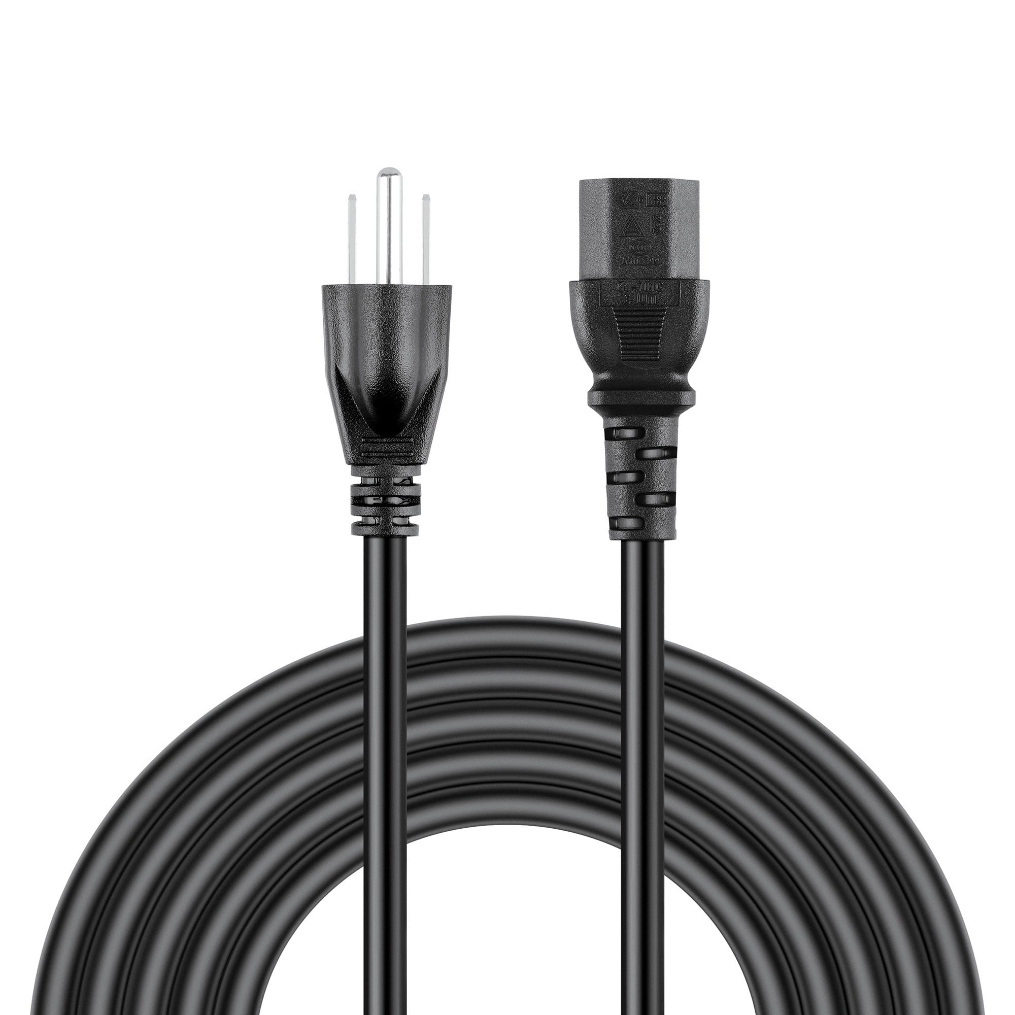 PGENDAR 6ft UL 16AWG AC Power Cord Cable for Epson Printer Model WF ...