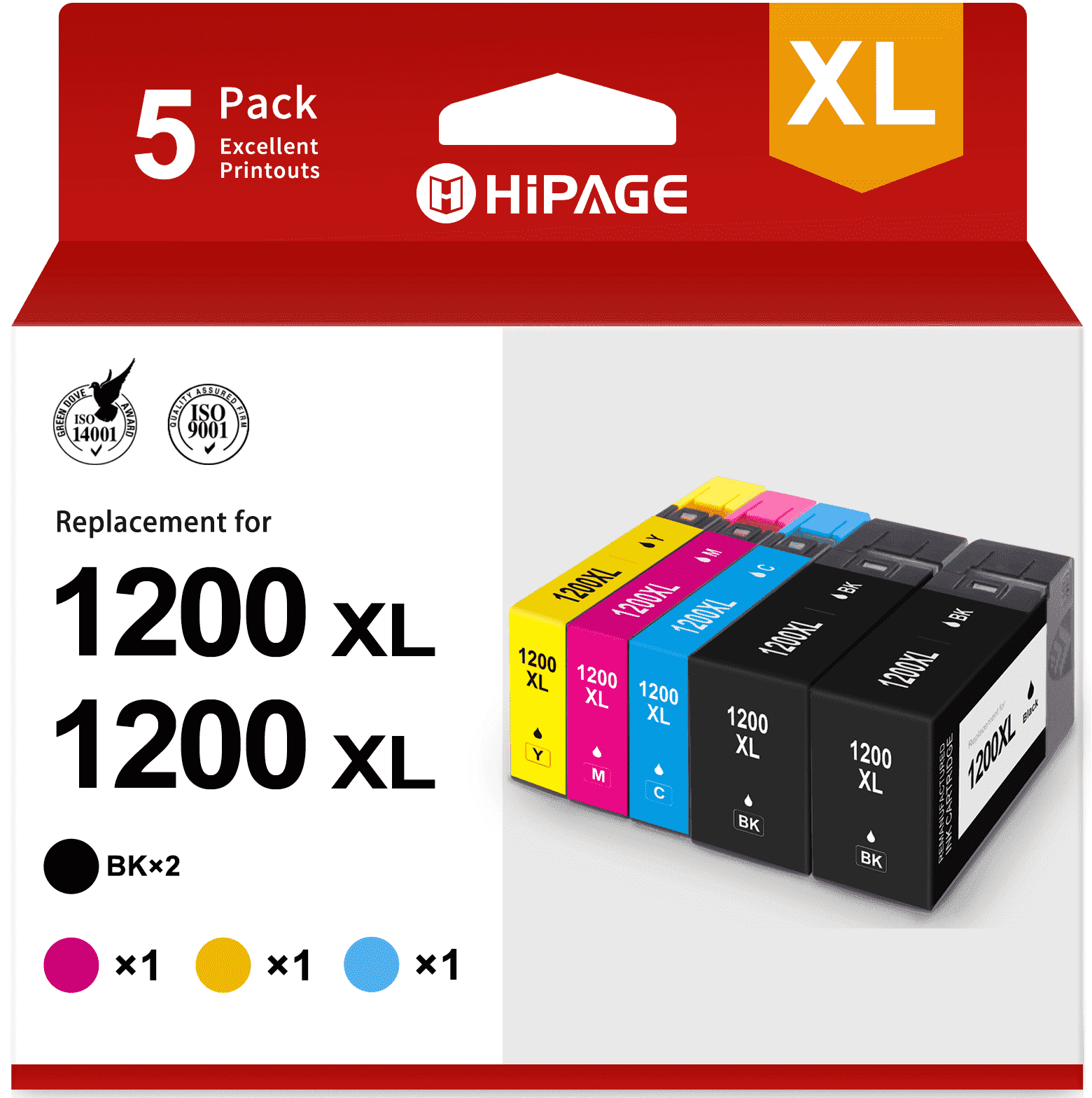 1200XL 1200 Ink Cartridges for Canon 1200 Ink for Canon MAXIFY MB2720 ...