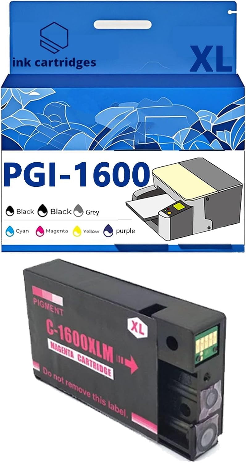 PGI-1600 PGI1600XL Ink Cartridges Compatible for Canon MB2060 MB2160 ...
