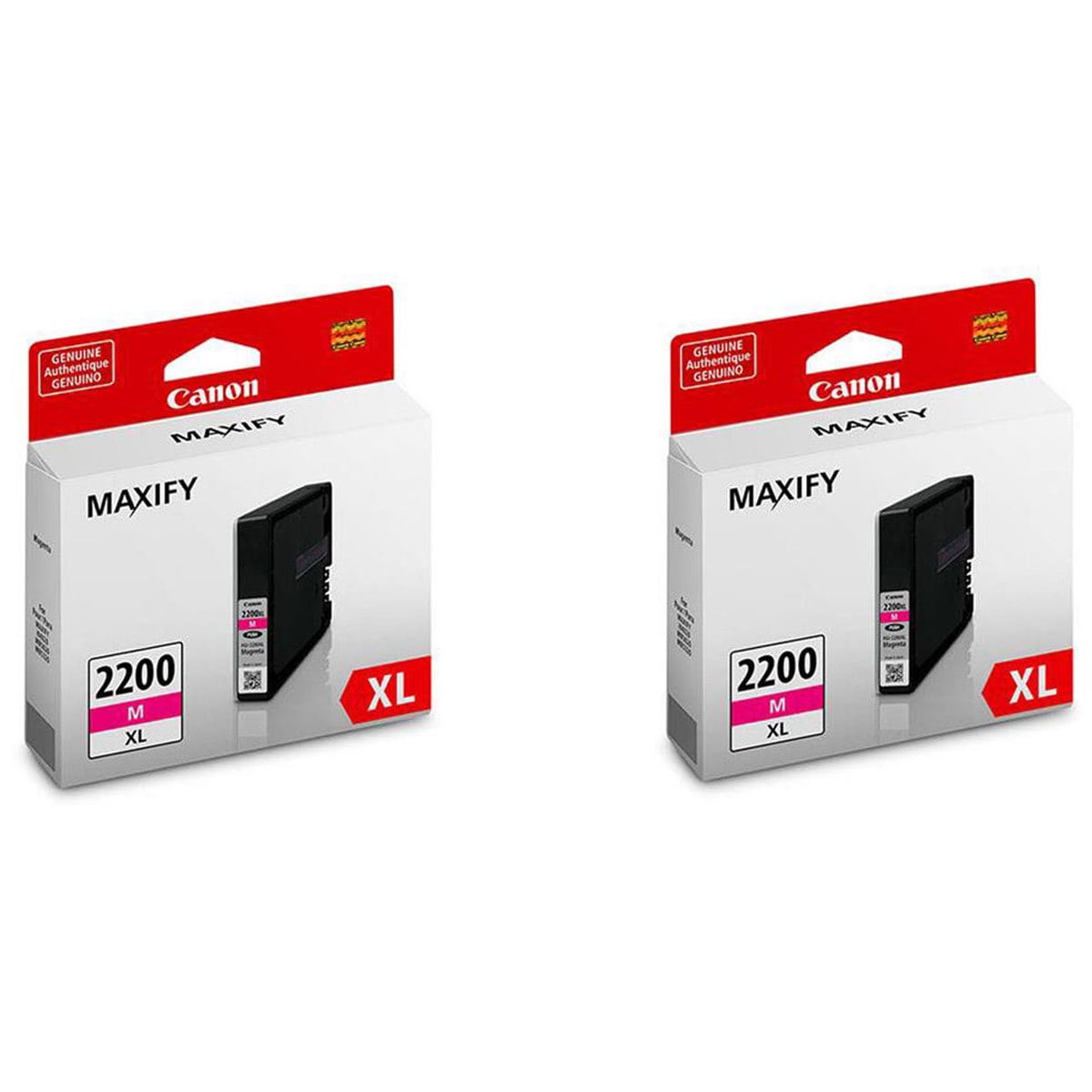 Canon PGI-2200 XL Magenta Pigment Ink Tank for iB4020, iB4120, MB5020 ...