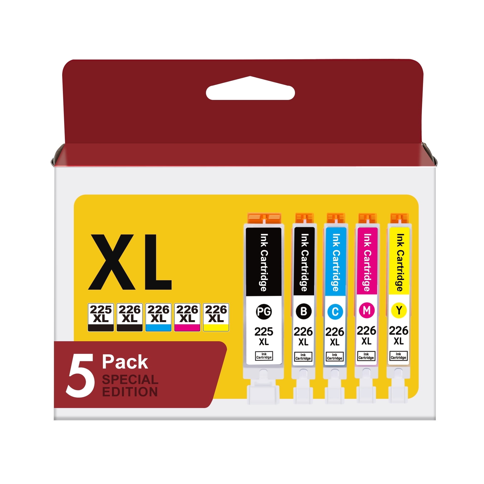 PGI-225 CLI-226 PGI225 CLI226 Ink Cartridges Compatible for Canon 225 ...