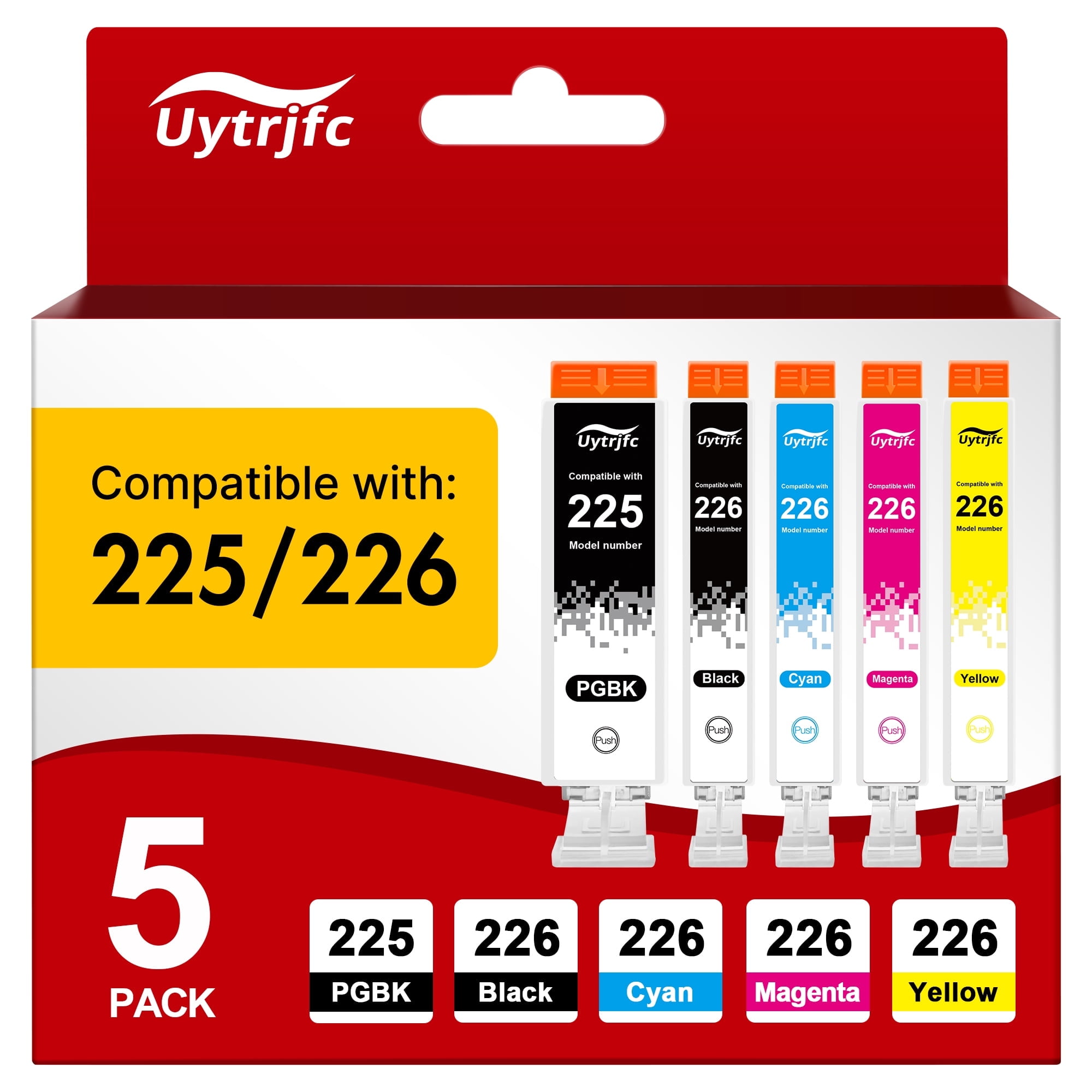 PGI-225 CLI-226 PGI225 CLI226 Compatible Ink Cartridges Replacement for ...