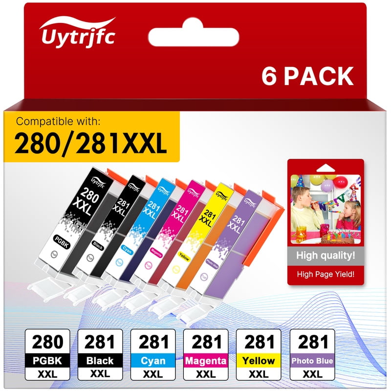 PGI-280XXL CLI-281XXL Compatible for Canon 280 281 Ink Cartridges ...