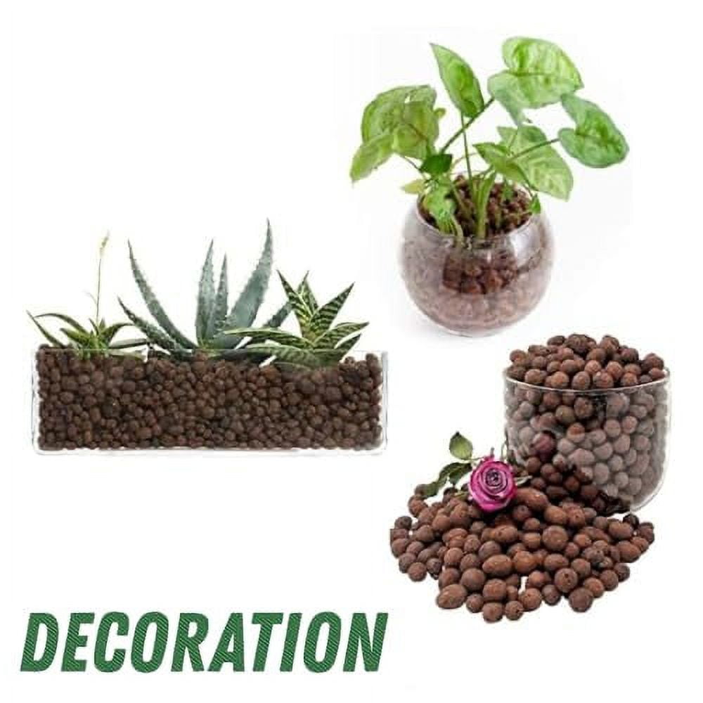 PGN Clay Pebbles for Hydroponic Growing - 20 Liters (8 Pounds ...