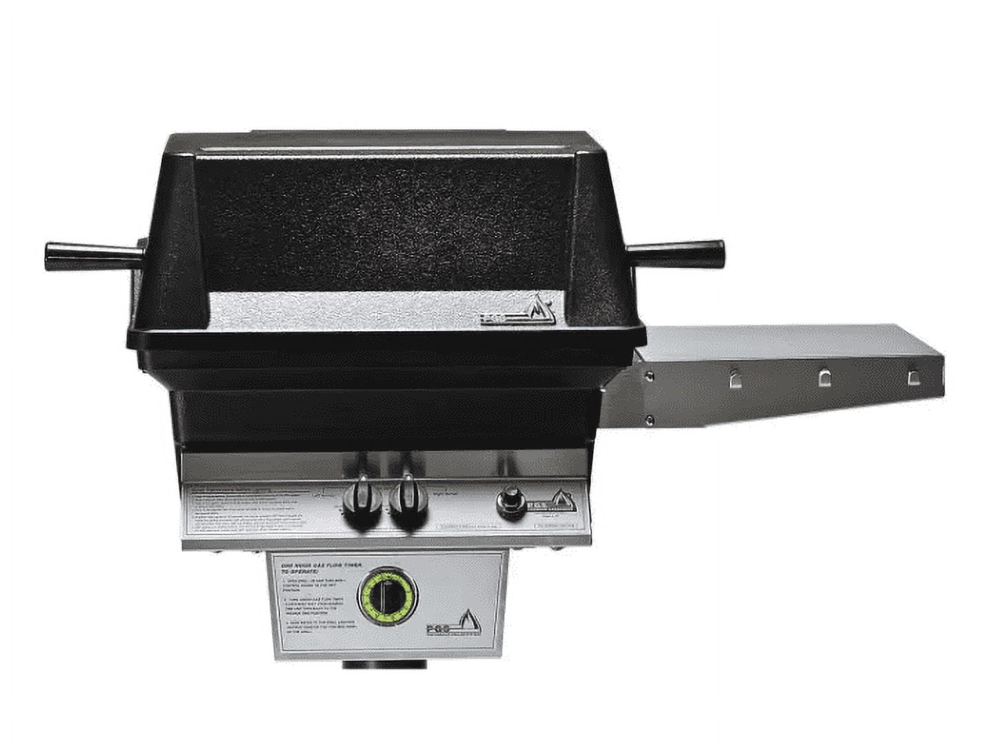PGS 40-Inch Aluminum and Black Commercial Propane Gas Grill with 1 Hour ...
