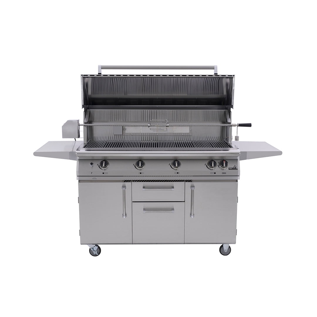 PGS Legacy S48RLP Big Sur Propane Gas Grill Head Gourmet on Wheeled ...