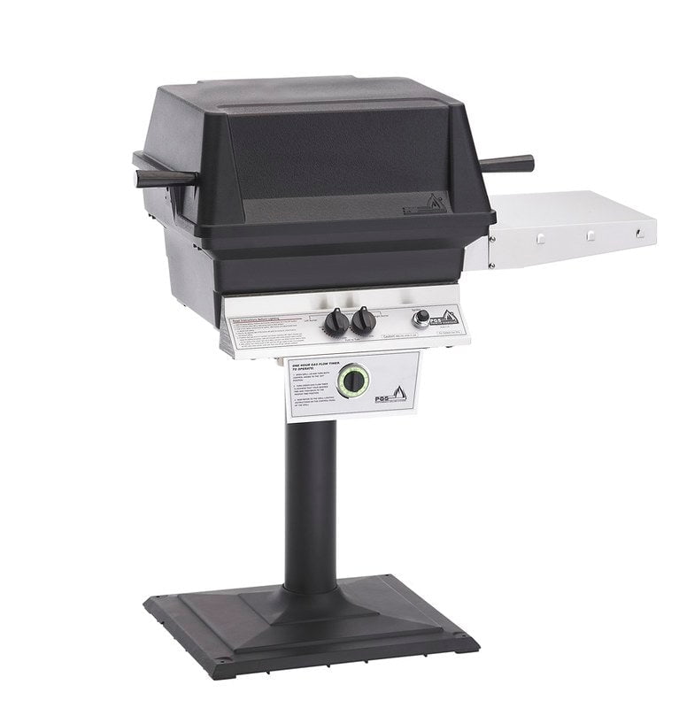PGS T-Series T30LP Propane Gas Grill with Timer on Stationary Mounting ...