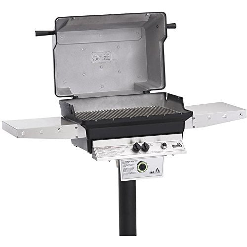 PGS T-Series T40NG Natural Gas Grill with Timer on Black Permanent ...